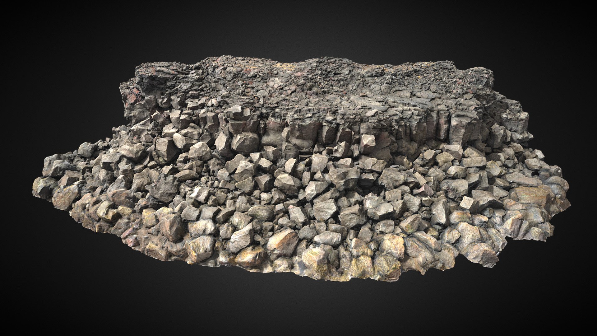 Basalt Coast PBR Scan F Volcanic - 3D model by Pers Scans (@perz_scans ...