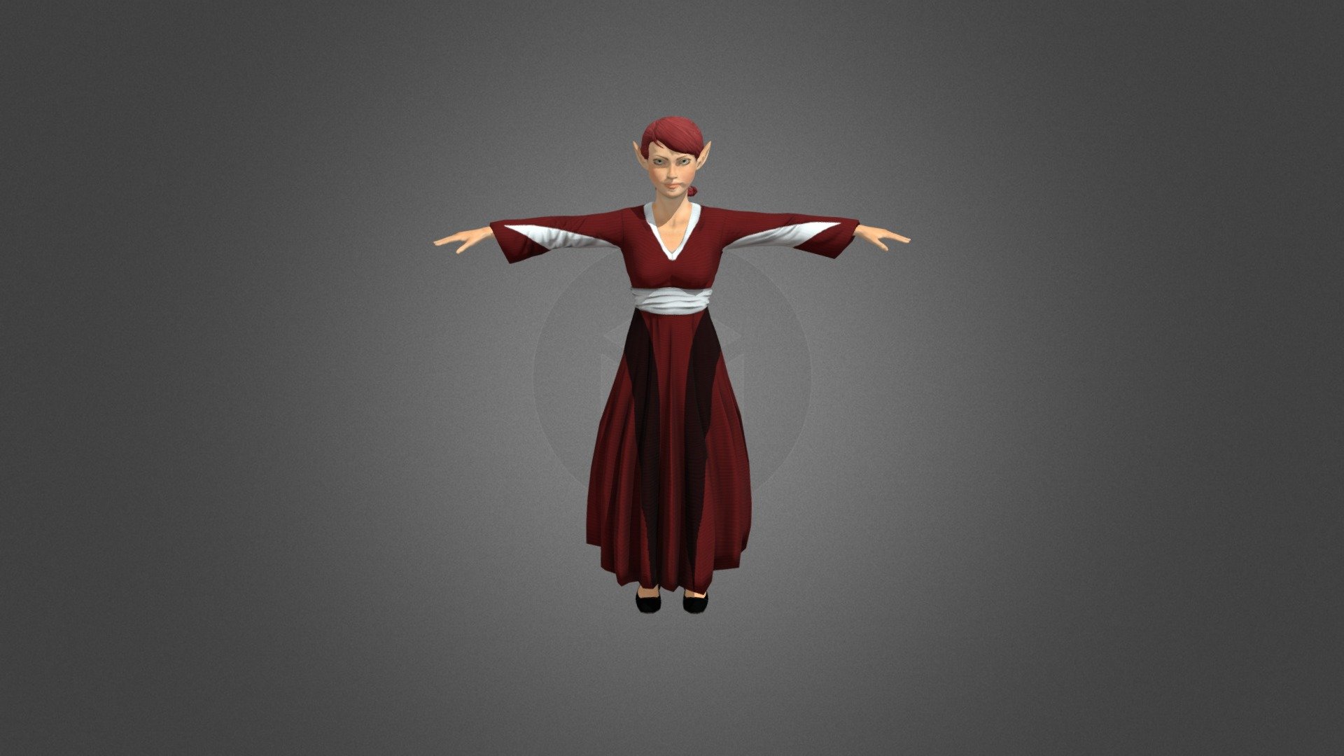 IWI Girl Elf Character 05 - Download Free 3D model by ilkay.ivrendi ...