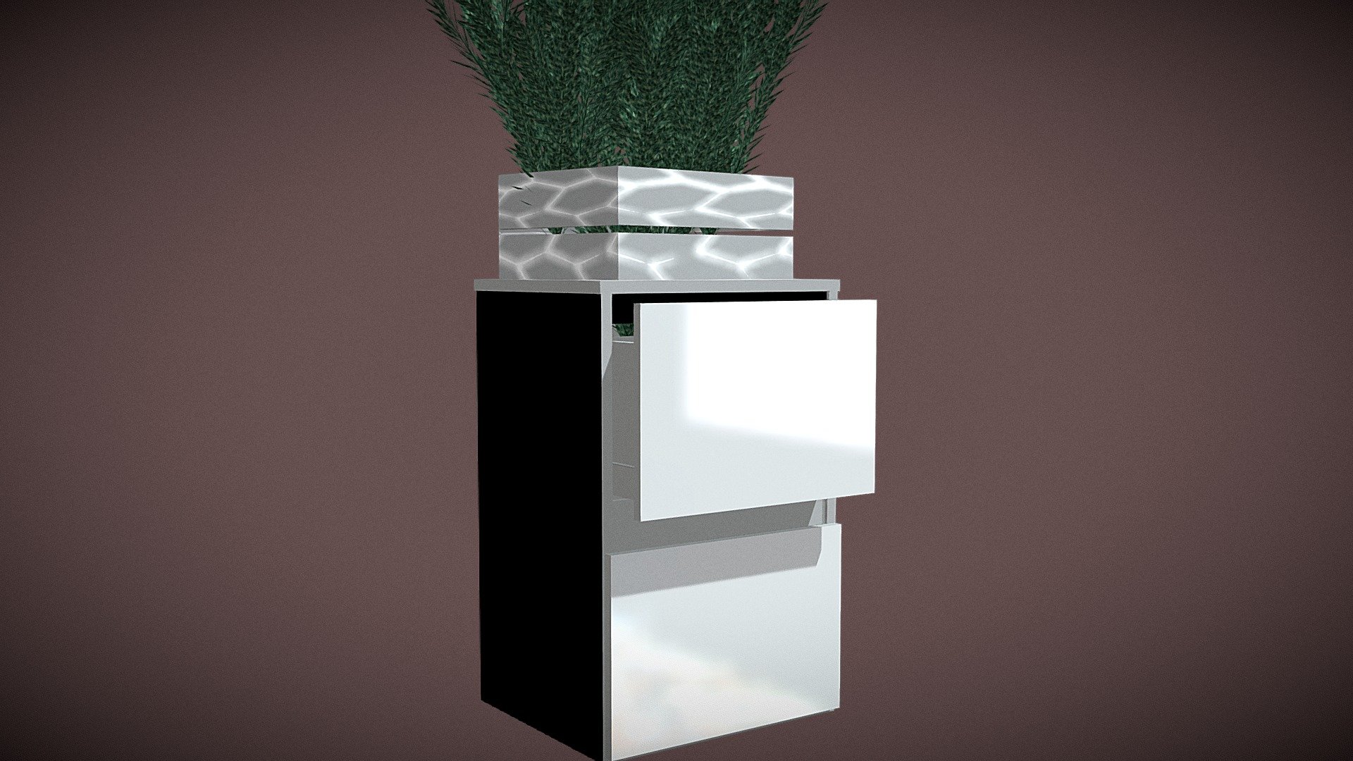 bed side table draws - Download Free 3D model by Lorenzo_Angeles ...