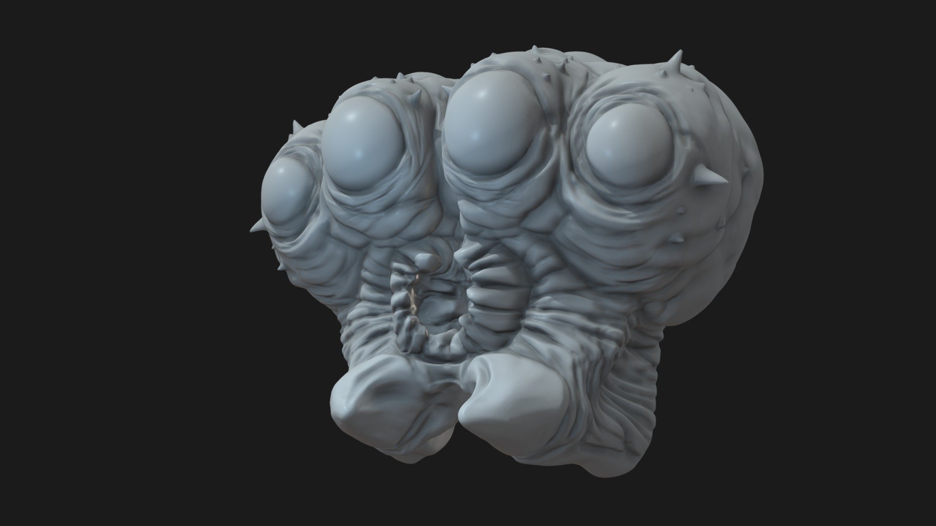 Grub Head Sculpt - Buy Royalty Free 3D model by sketchzombie [1494d84 ...