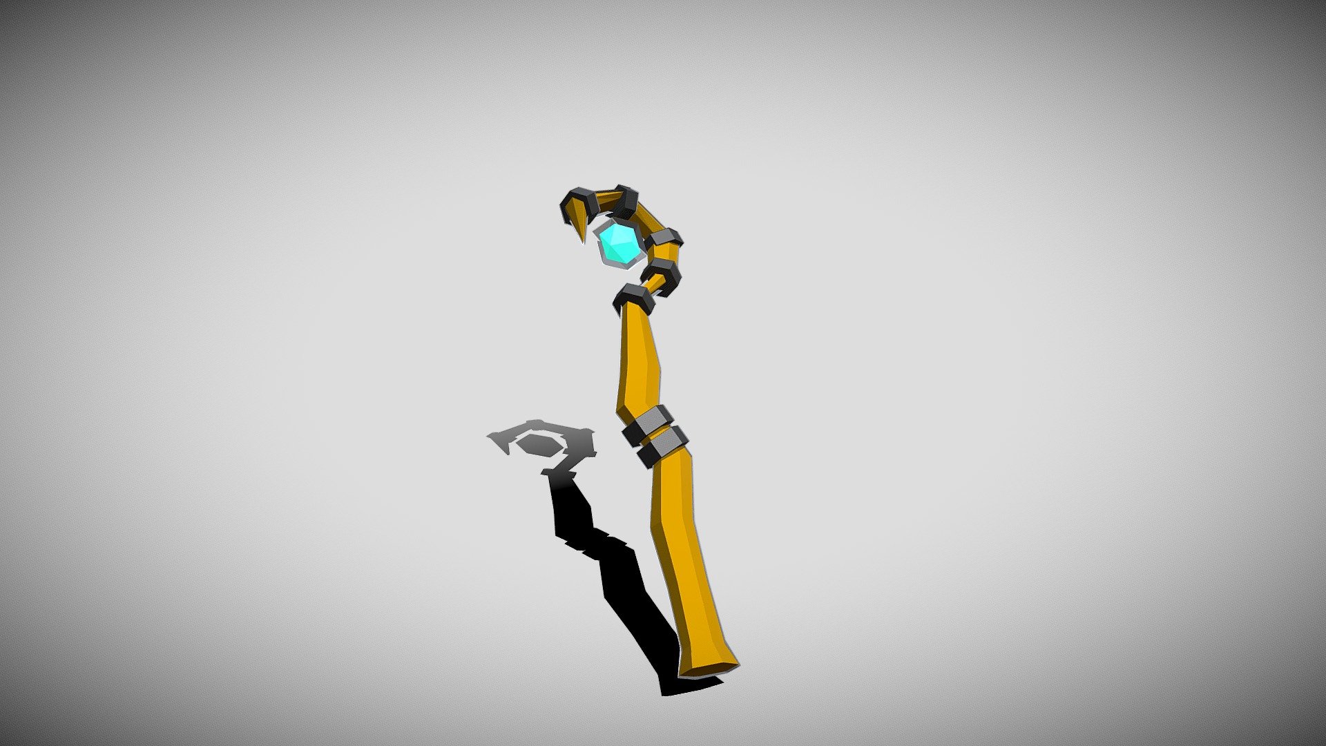 Low-poly Magic staff - Download Free 3D model by danny244 [14972cf ...