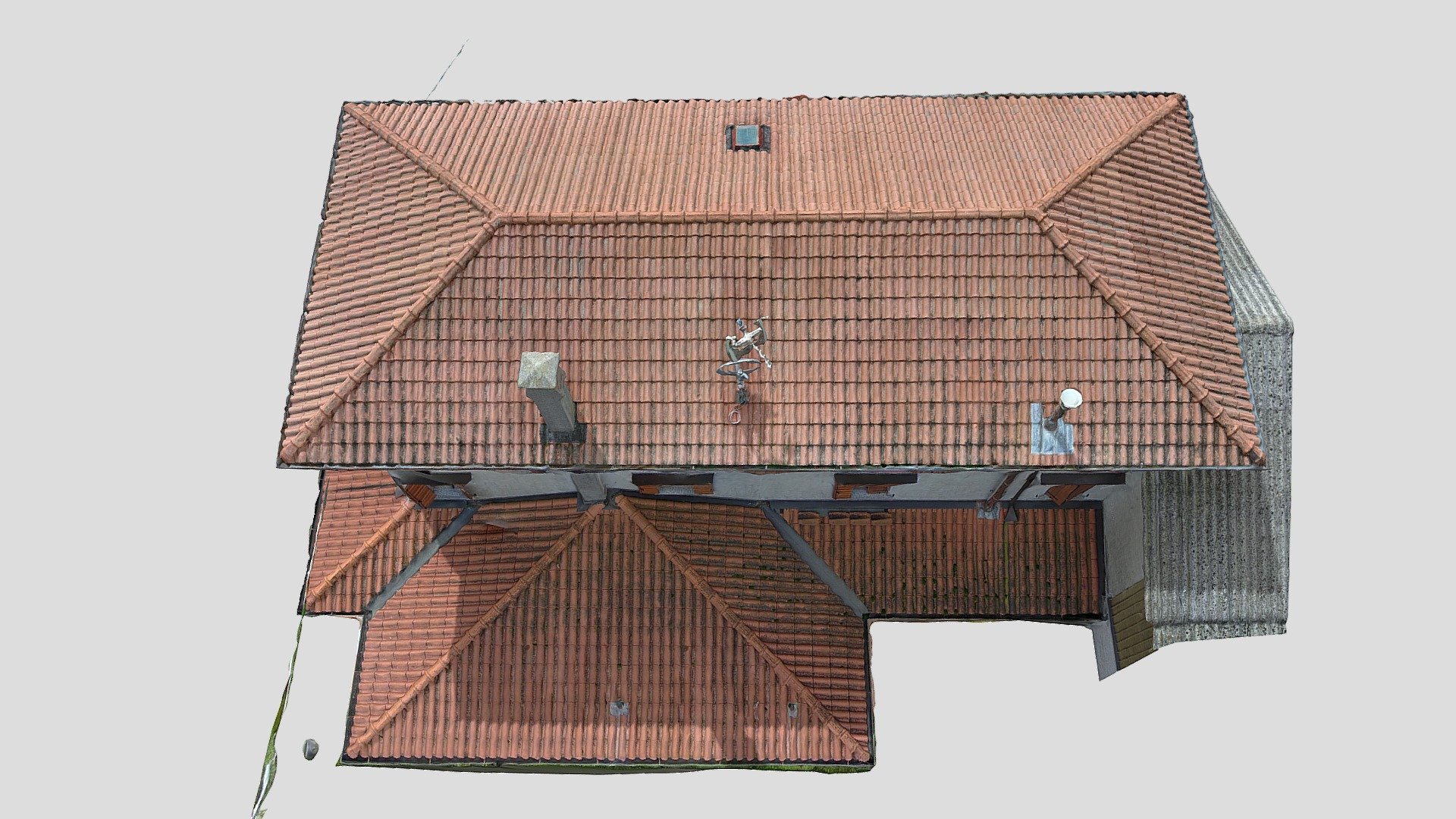 Skydio 3D Scan - Roof Inspection - 3D model by DroneZone (@dzenterprise ...
