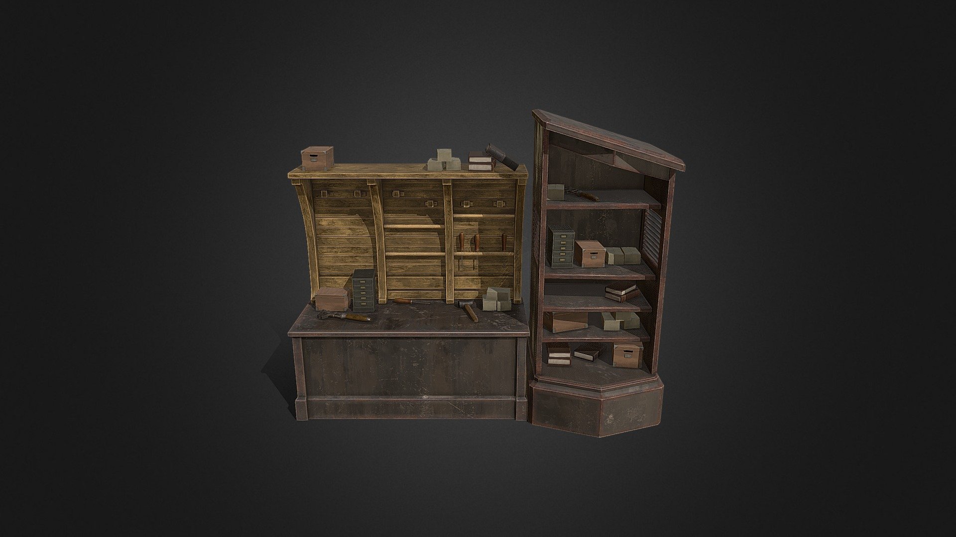 Workbench - 3D model by mattvsdb [1499cc6] - Sketchfab