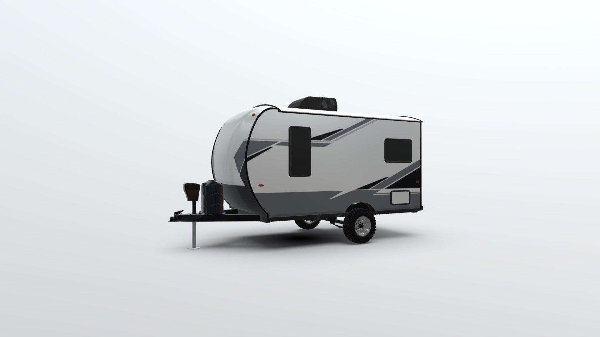 Off Road Travel Trailer 1 - 3D model by bgfarris [1499e29] - Sketchfab