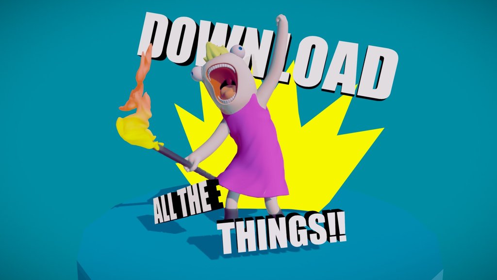 memes - A 3D model collection by MankoKudasai - Sketchfab