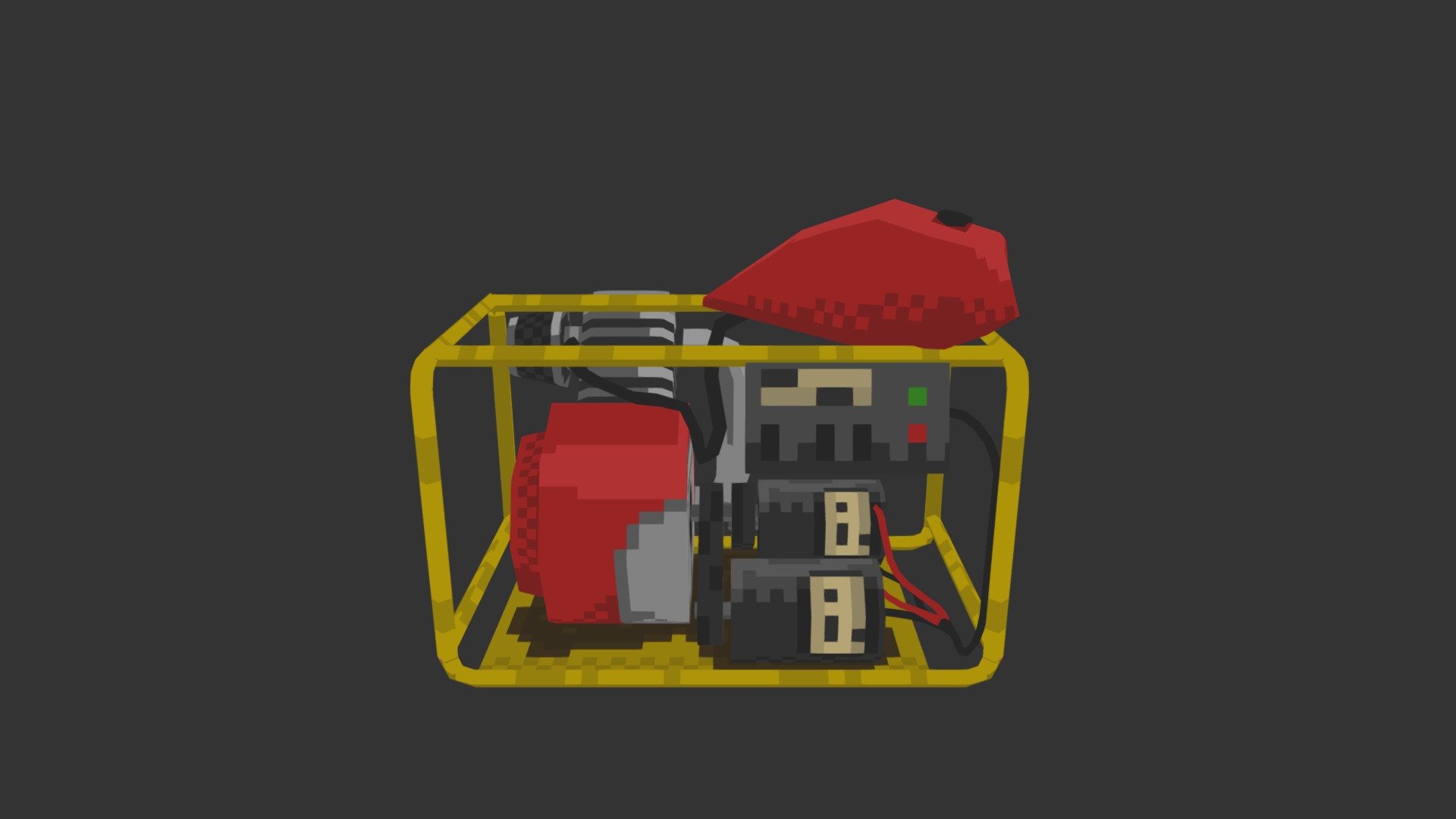 Make shift generator - 3D model by Sicmish [149de3e] - Sketchfab