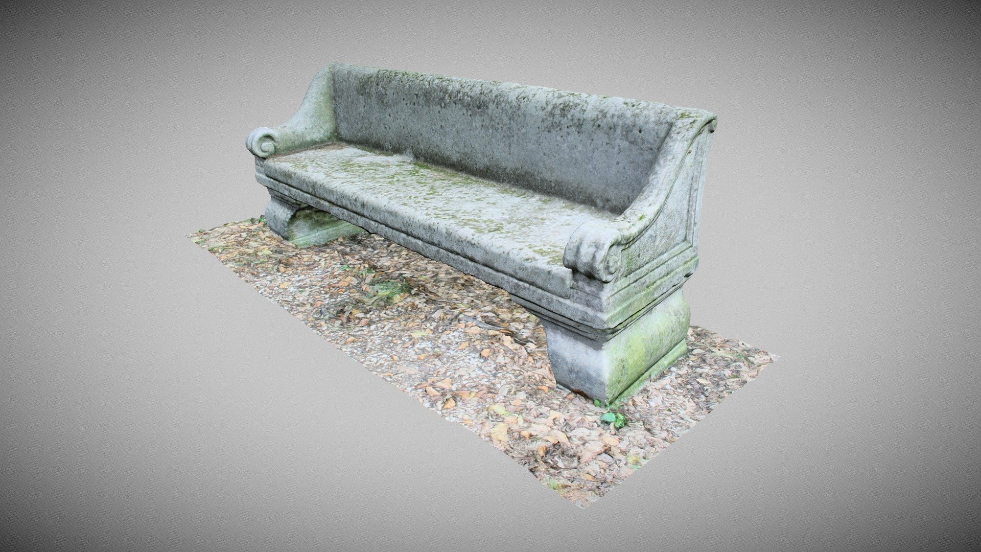 Old stone bench - Download Free 3D model by Miklosh02 [14a0494] - Sketchfab