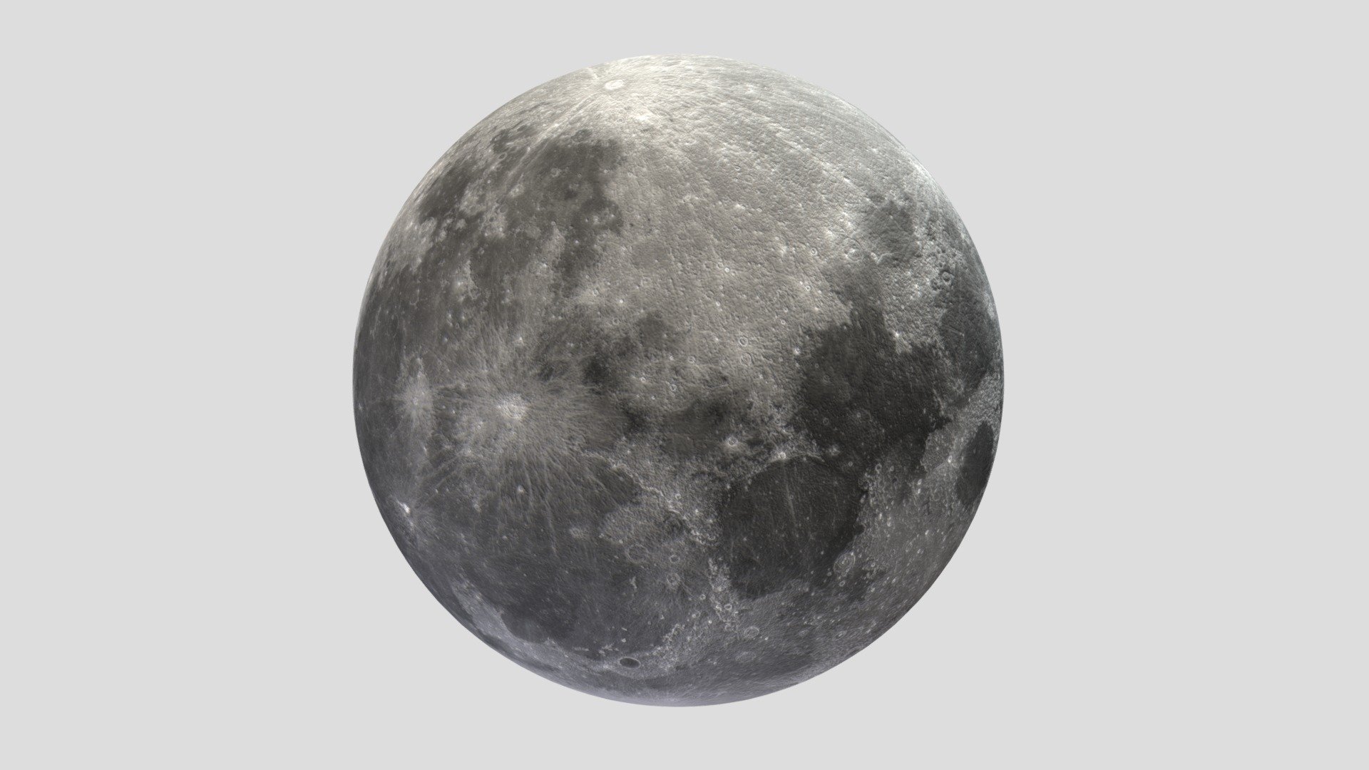 Moon 360º - Download Free 3D model by William Bessa (@3dcentral ...