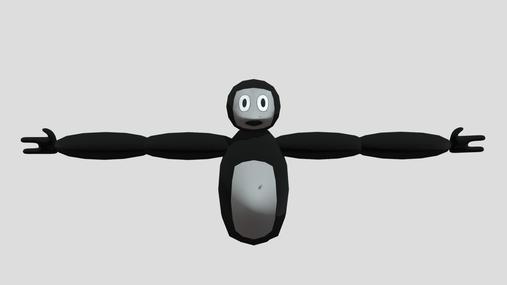 gorilla fan game - A 3D model collection by uijknm (@h3xthedev) - Sketchfab