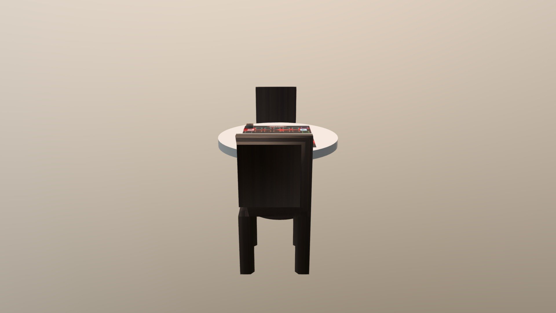 Duel Table - 3D model by SilverG [14a273d] - Sketchfab