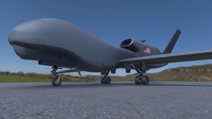 Global-hawk 3D models - Sketchfab