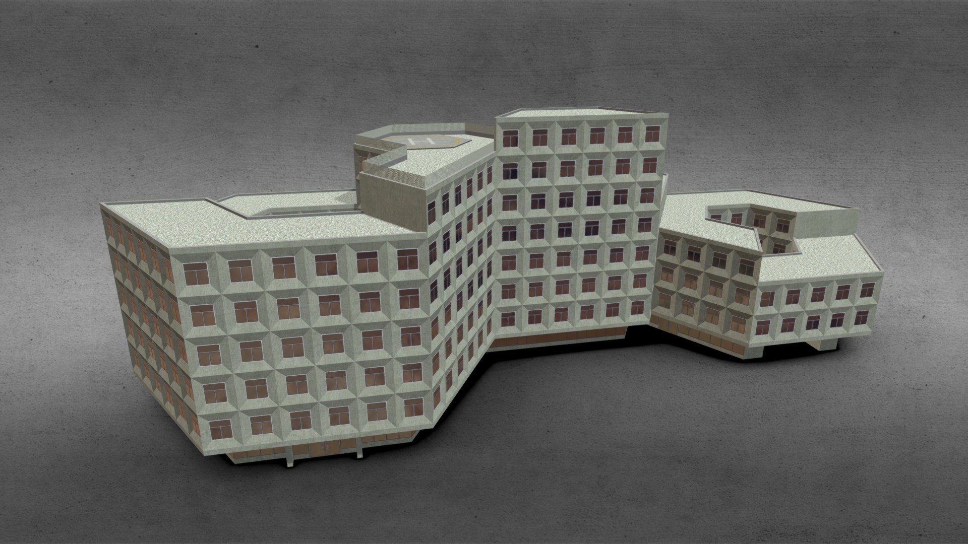 Tri-hexa-building - Buy Royalty Free 3D model by luminou_CS (@luminou ...