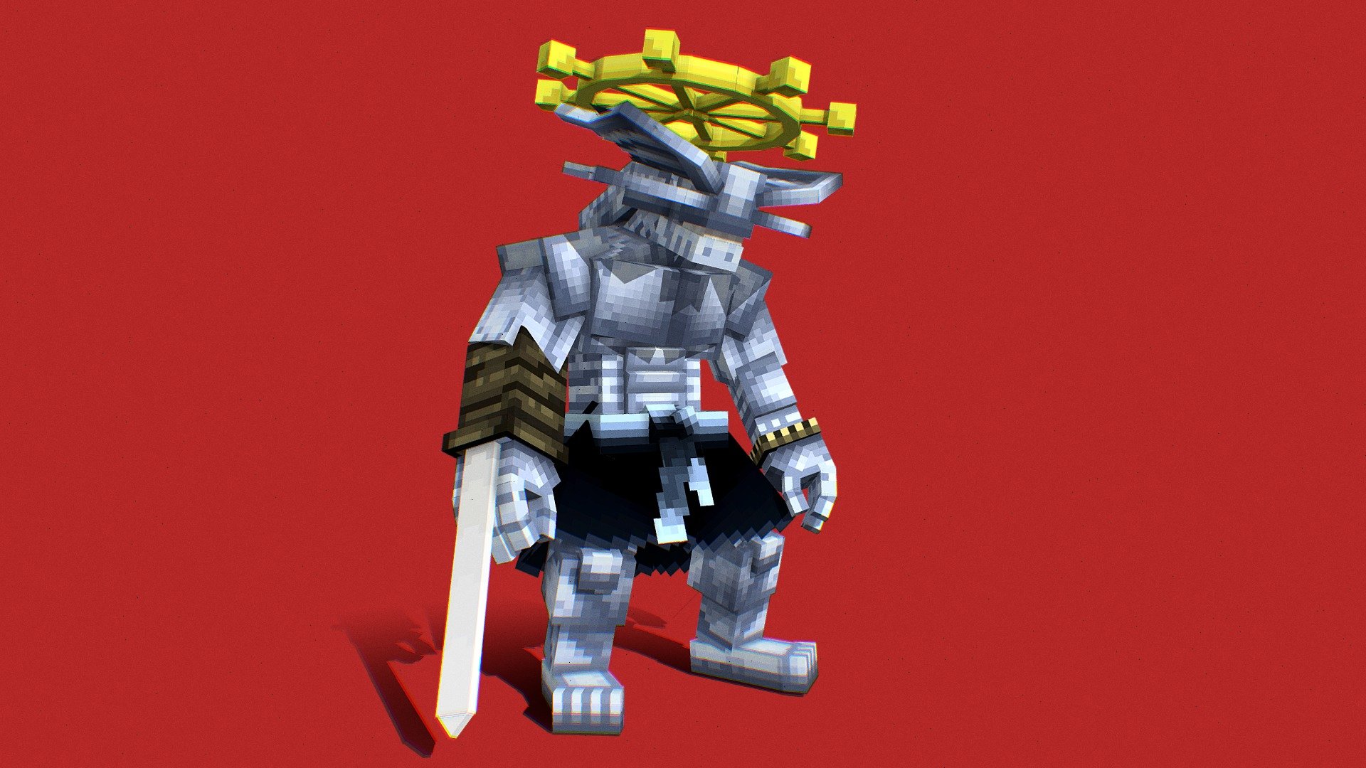 Blockbench - Jujutsu Kaisen Mahoraga - 3D model by MexBot.Arts [14a62bb ...