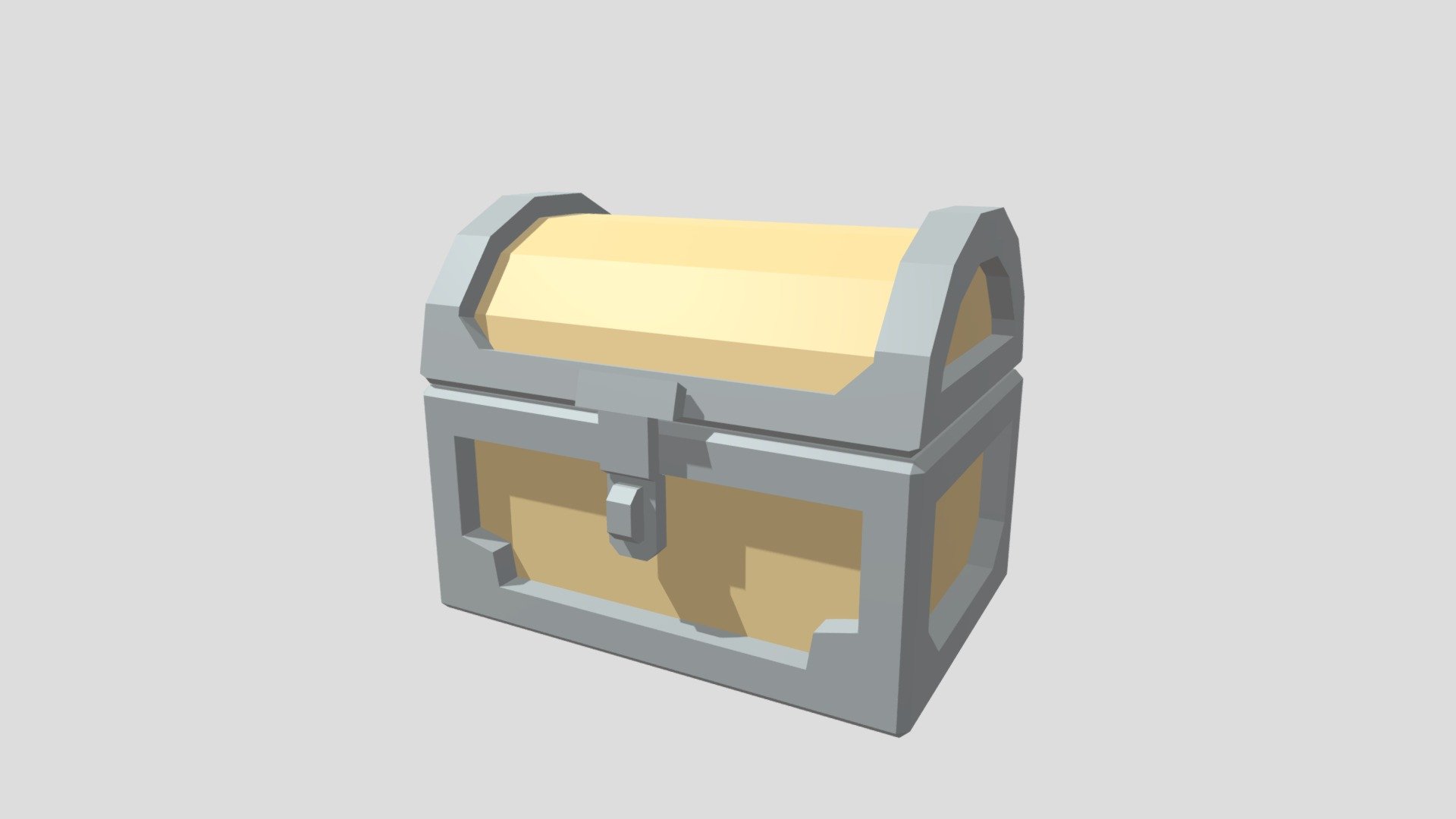 Low poly treasure - 3D model by crunchwrap [14a670e] - Sketchfab
