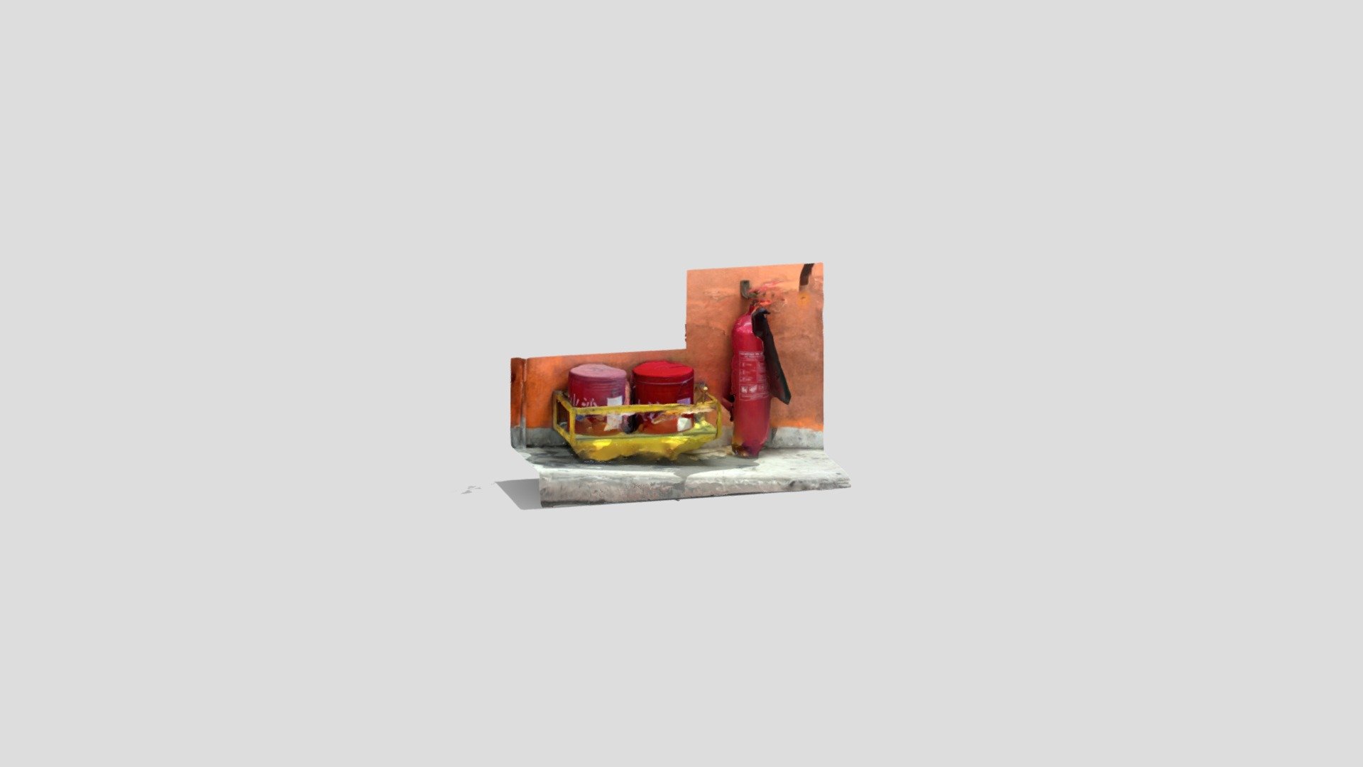 fire extinguisher, and sandbox - Download Free 3D model by Neuter ...