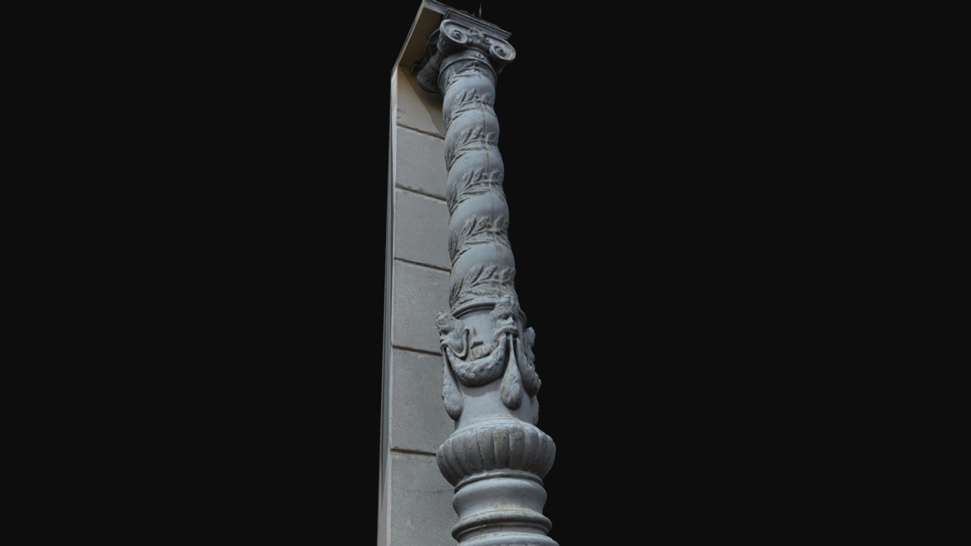 Iron column - 3D model by Cris Cucuianu (@criscuc) [14a8737] - Sketchfab