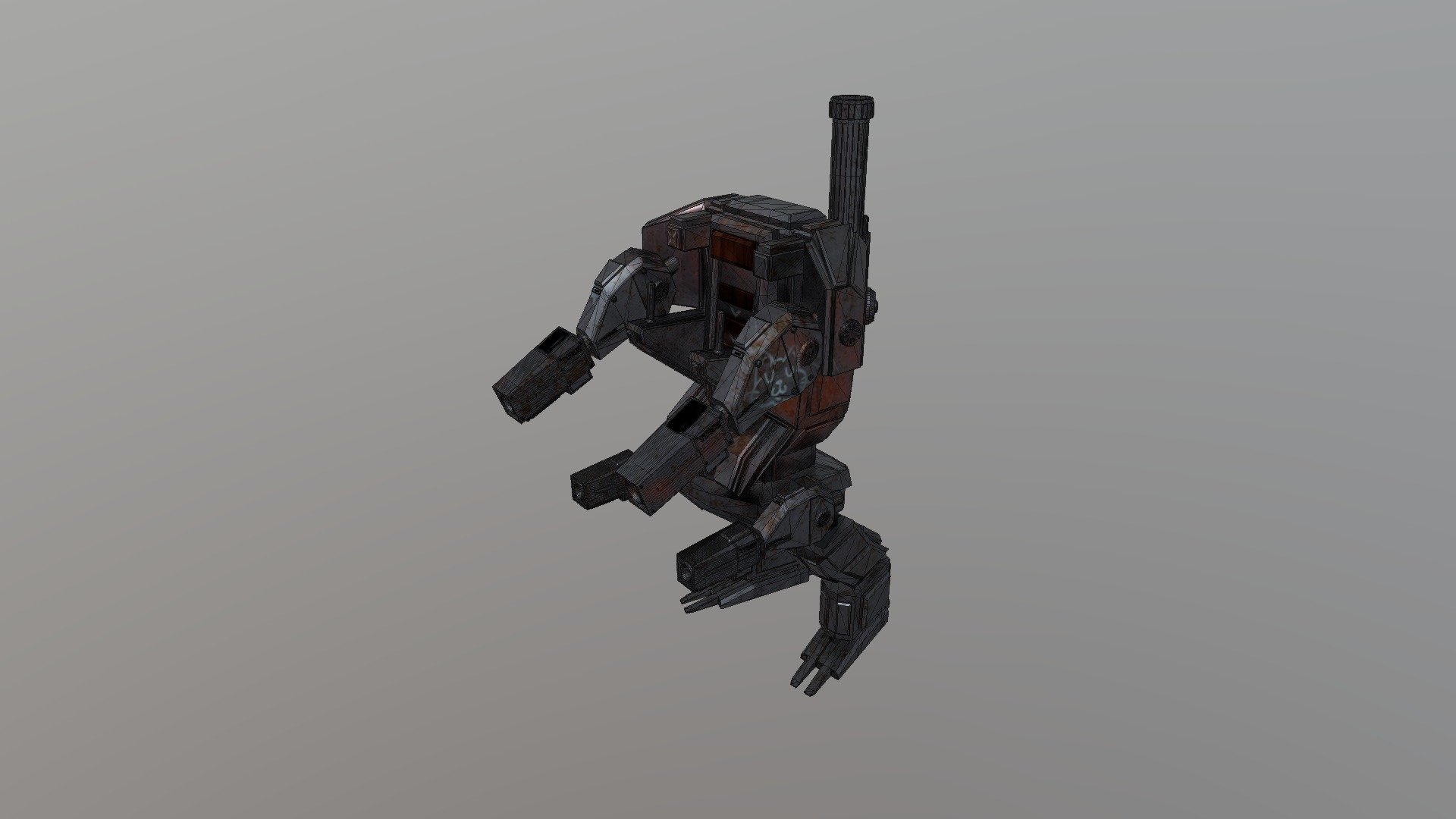 TTECH MECH - 3D model by tozerash28 [14a955d] - Sketchfab