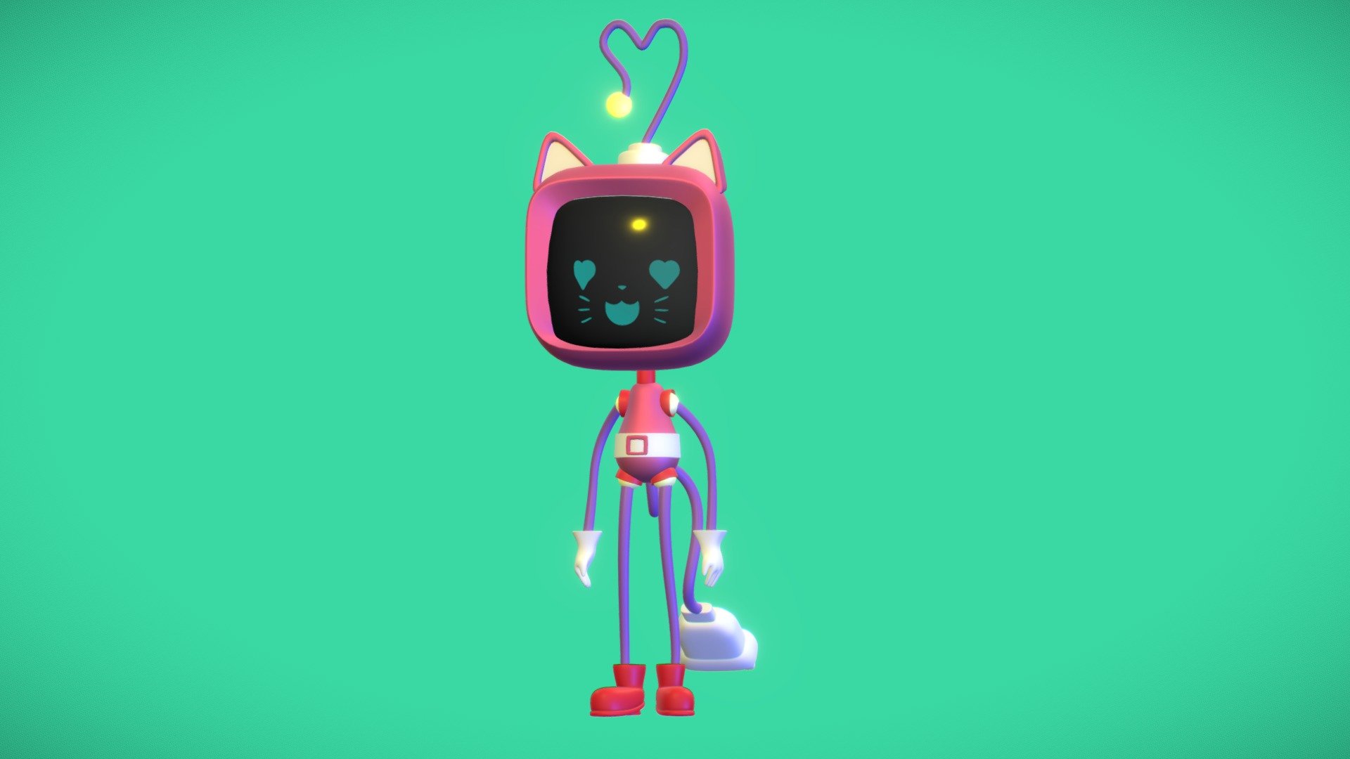 Robot Cat - 3D model by Devilmaryart (@Dmary) [14ae63a] - Sketchfab