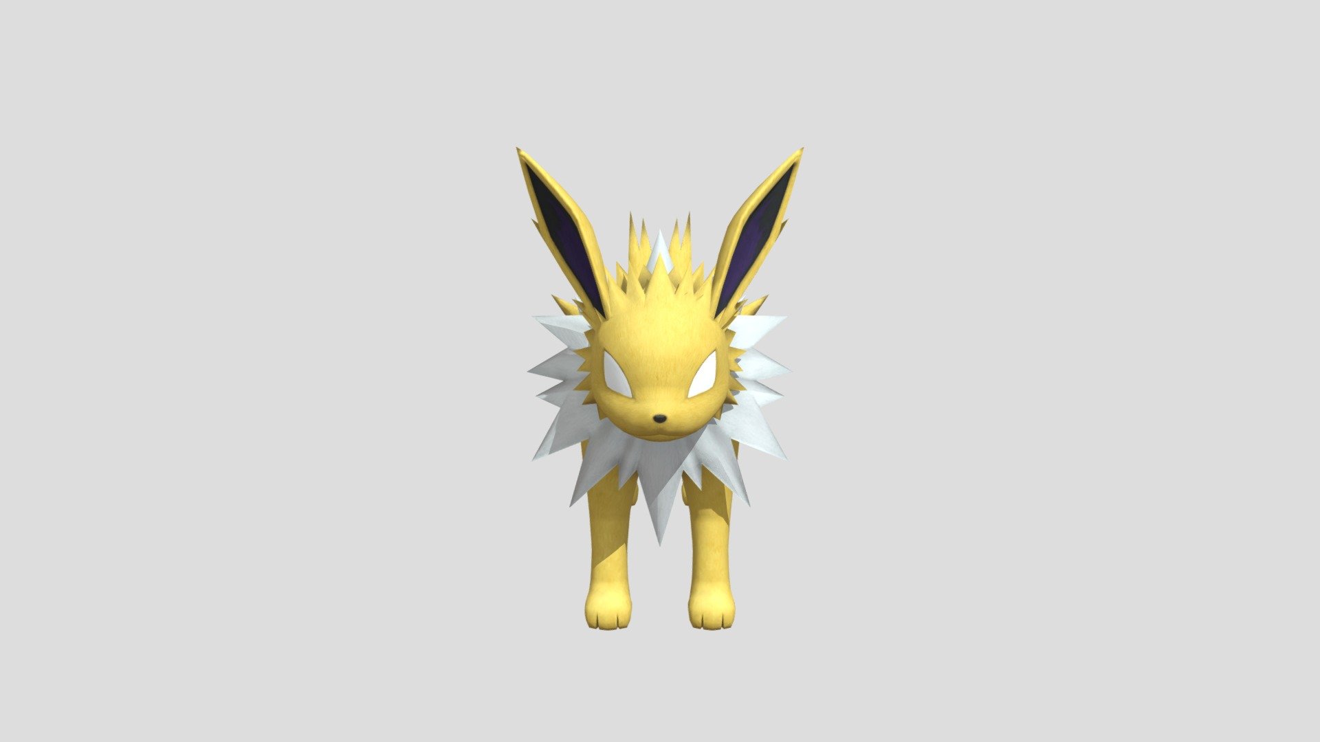 Jolteon - Download Free 3D model by LunaEagle [14ae7c6] - Sketchfab