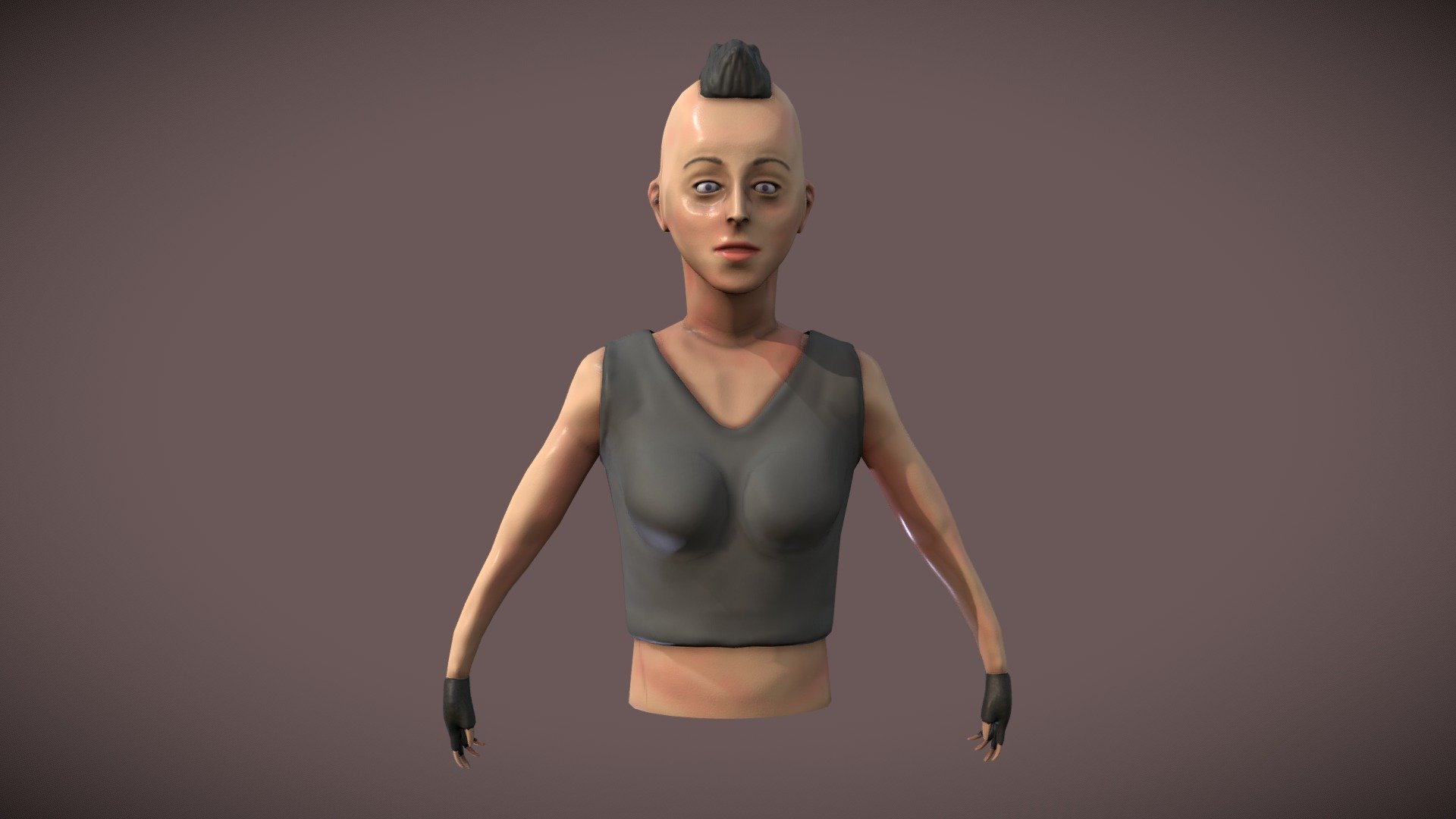 Girl - 3D model by ed-96 [14aec5b] - Sketchfab