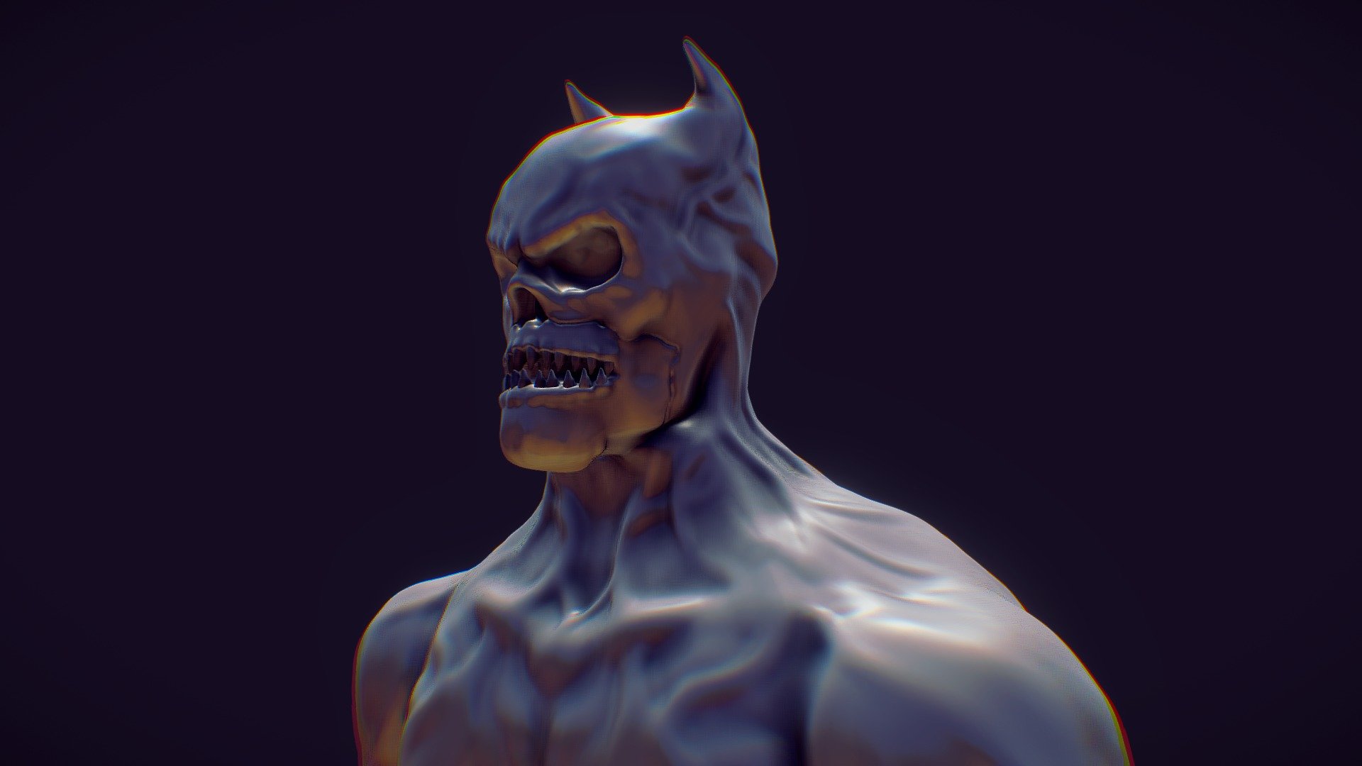 Demon Skull Batman - 3D model by Zaki (@himynameiszaki) [14af20e ...