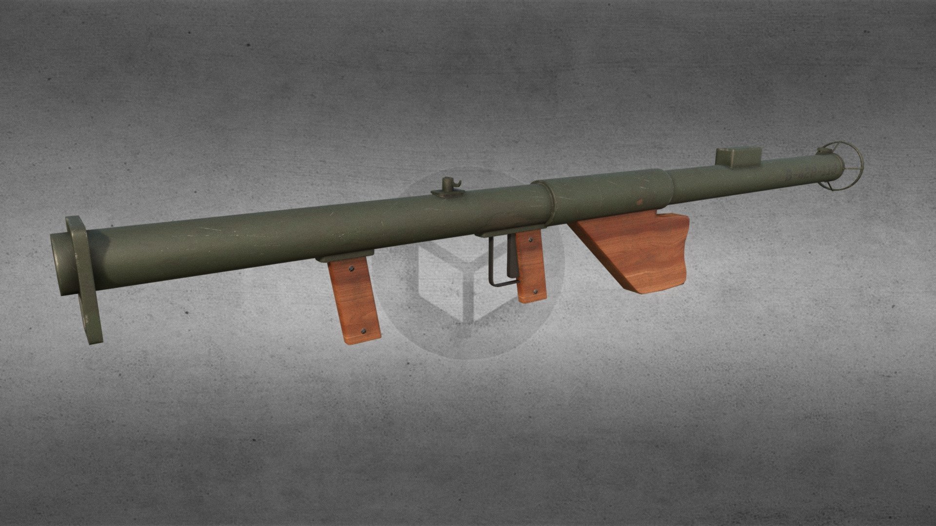 Bazooka - Download Free 3D model by wingcutangel [14b11a0] - Sketchfab