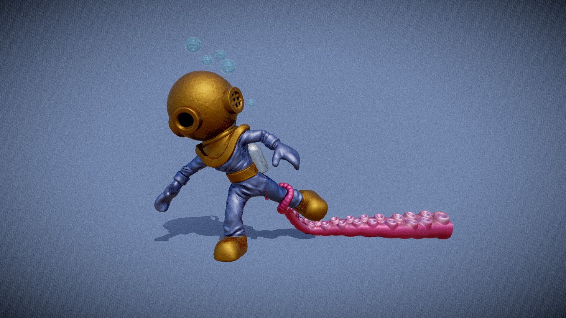 Deep Sea Diver - Buy Royalty Free 3D model by grant.abbitt [14b21c9 ...
