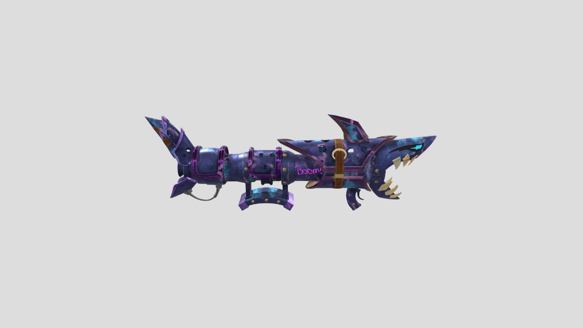 Jinx's Fishbones - 3D model by ftkhr [14b346f] - Sketchfab