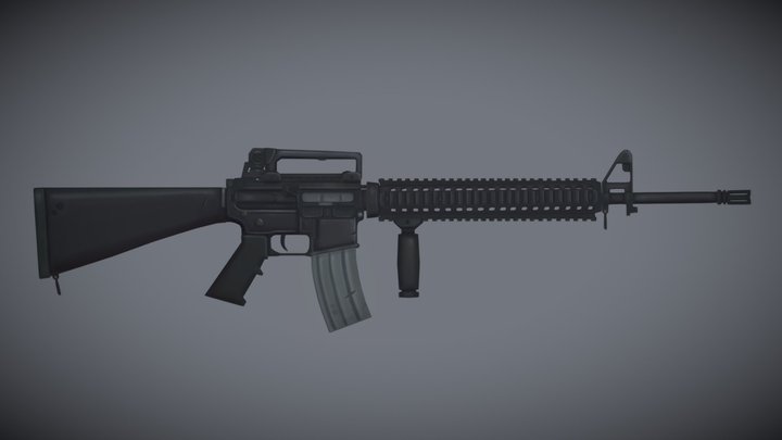 M16a4 3D models - Sketchfab