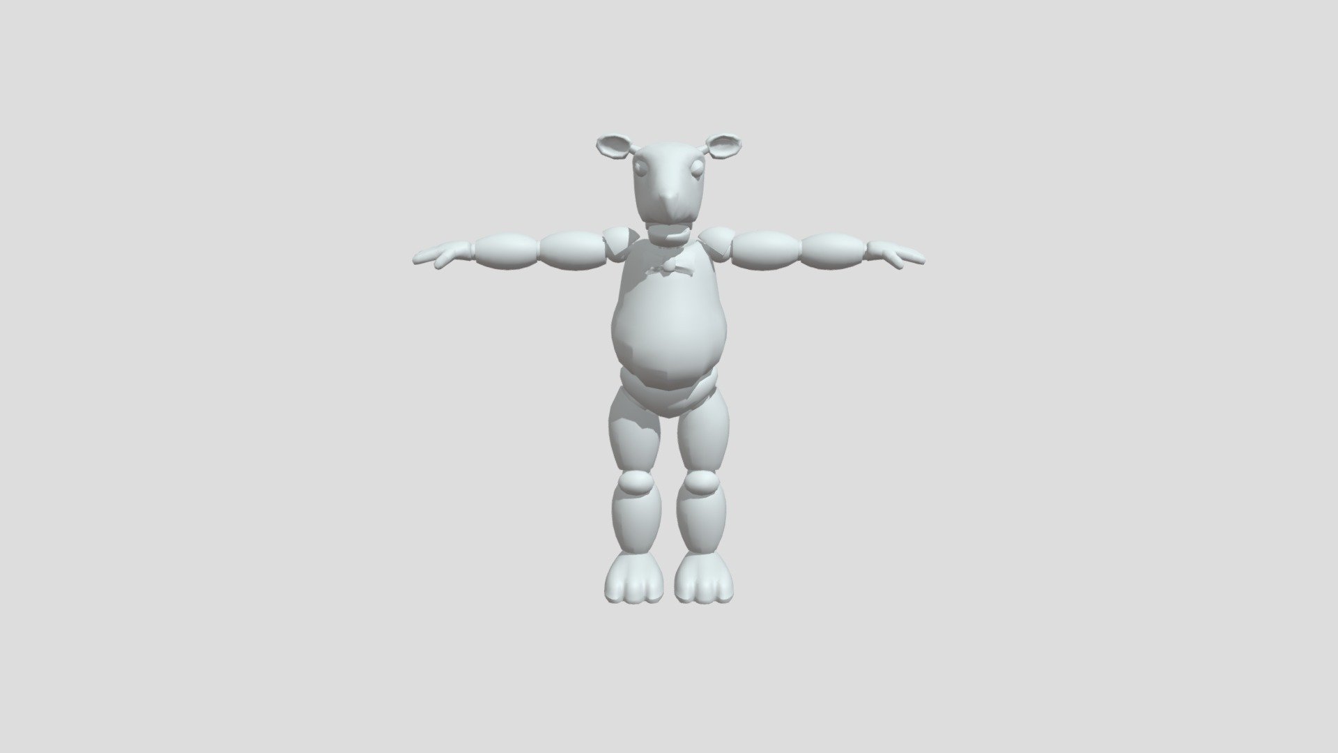 FNAF Sheep on Freddy Body - 3D model by kpg8244 [14b4b80] - Sketchfab