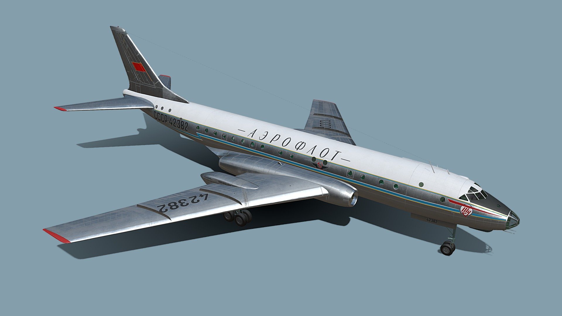 Tupolev Tu-104 - Buy Royalty Free 3D model by Tim Samedov (@citizensnip ...