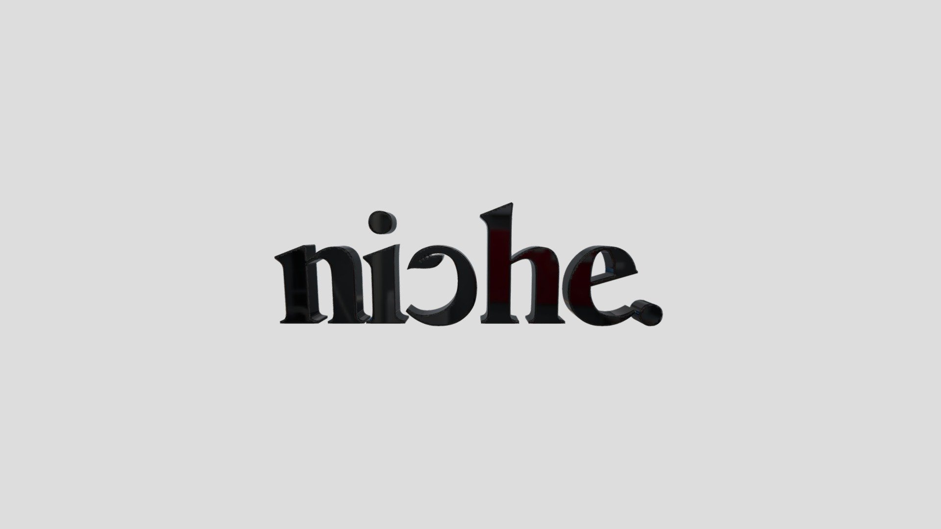 Niche Logo - 3D model by nikita.niche [14b5ca5] - Sketchfab