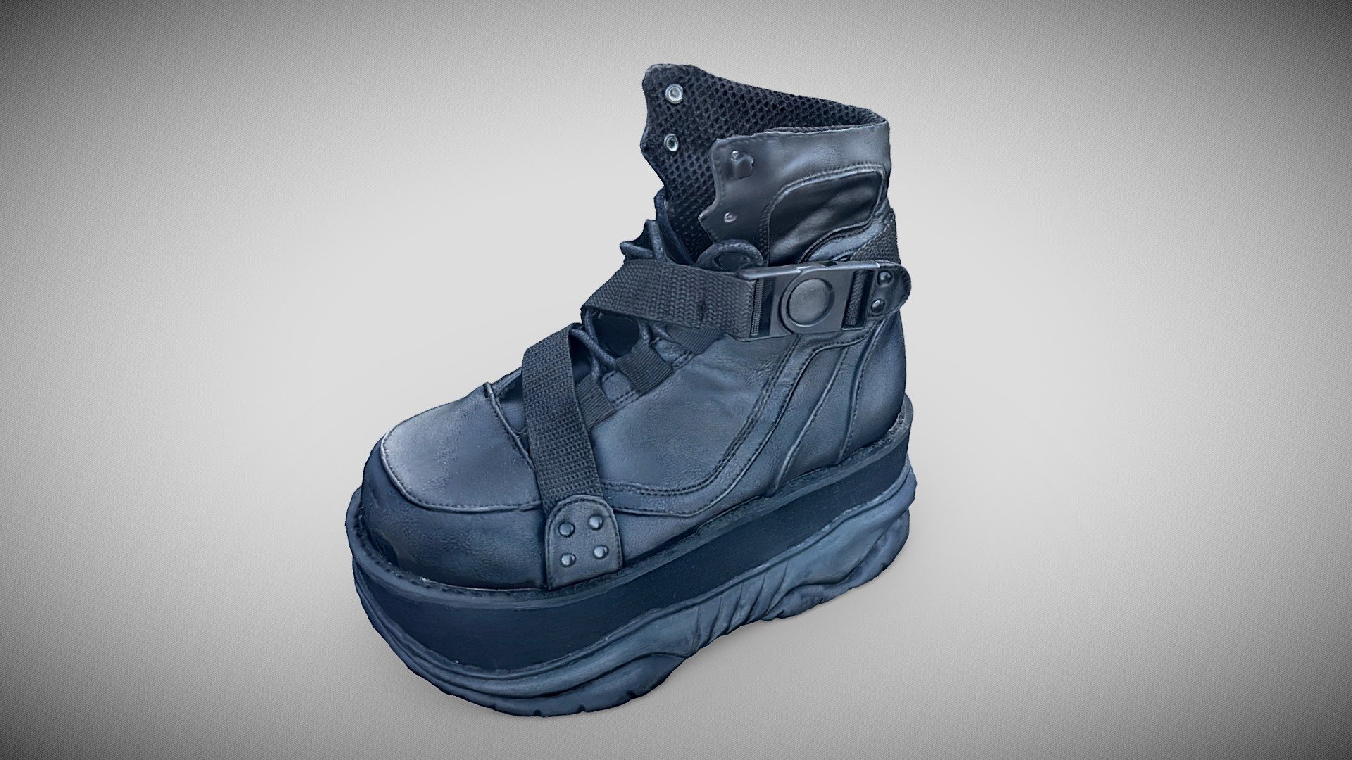 Shoe demonia neptune 181 - photogrammetry - Buy Royalty Free 3D model ...