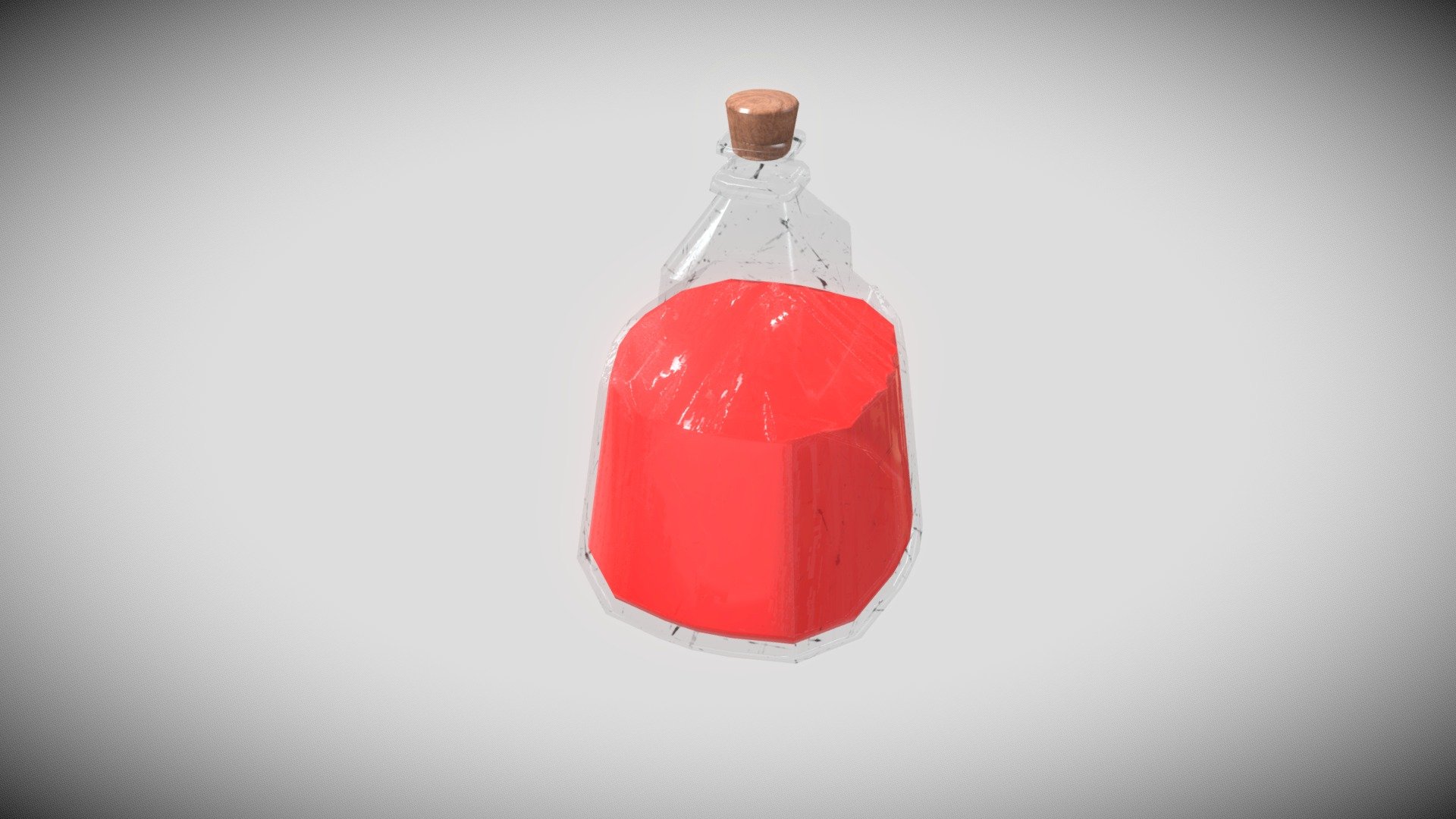 health potion - 3D model by CharlieC (@squeek300) [14b666f] - Sketchfab