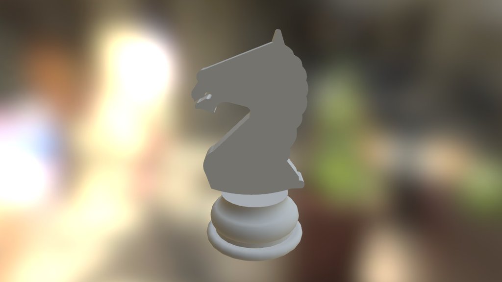 Knight Chess - Download Free 3D model by Matthew Ricupero (@matthew ...