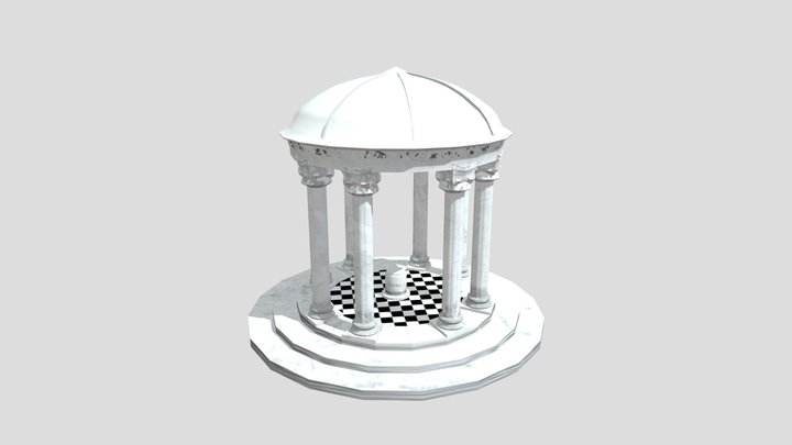 Temple-architecture 3D models - Sketchfab