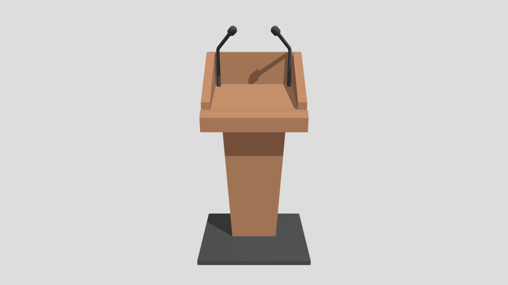 Podium - 3D model by Aman Kapoor (@96aman96) [14b874b] - Sketchfab