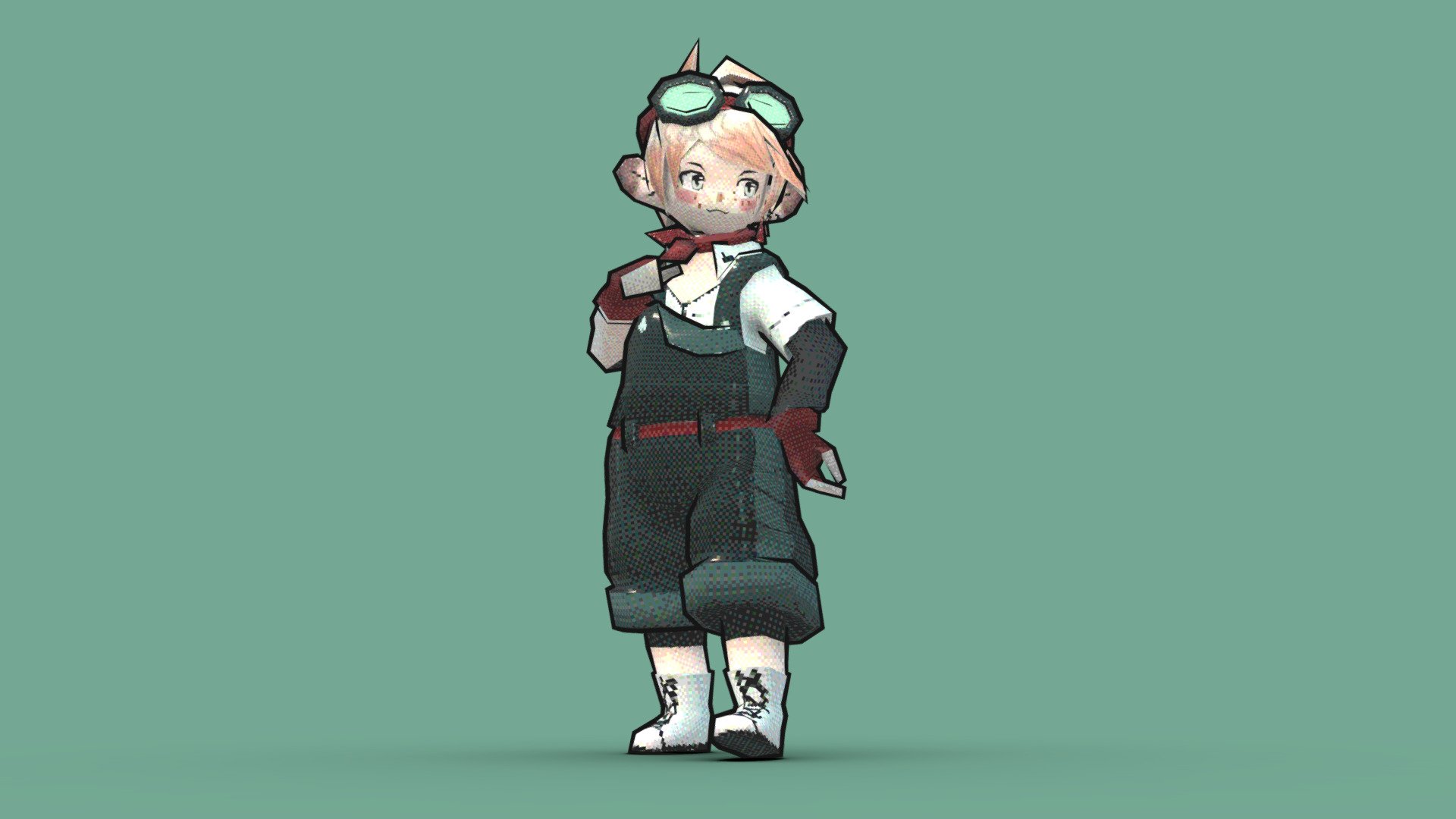(Artfight) Liandi - 3D model by Renafox (@kryik1023) [14ba4c5] - Sketchfab