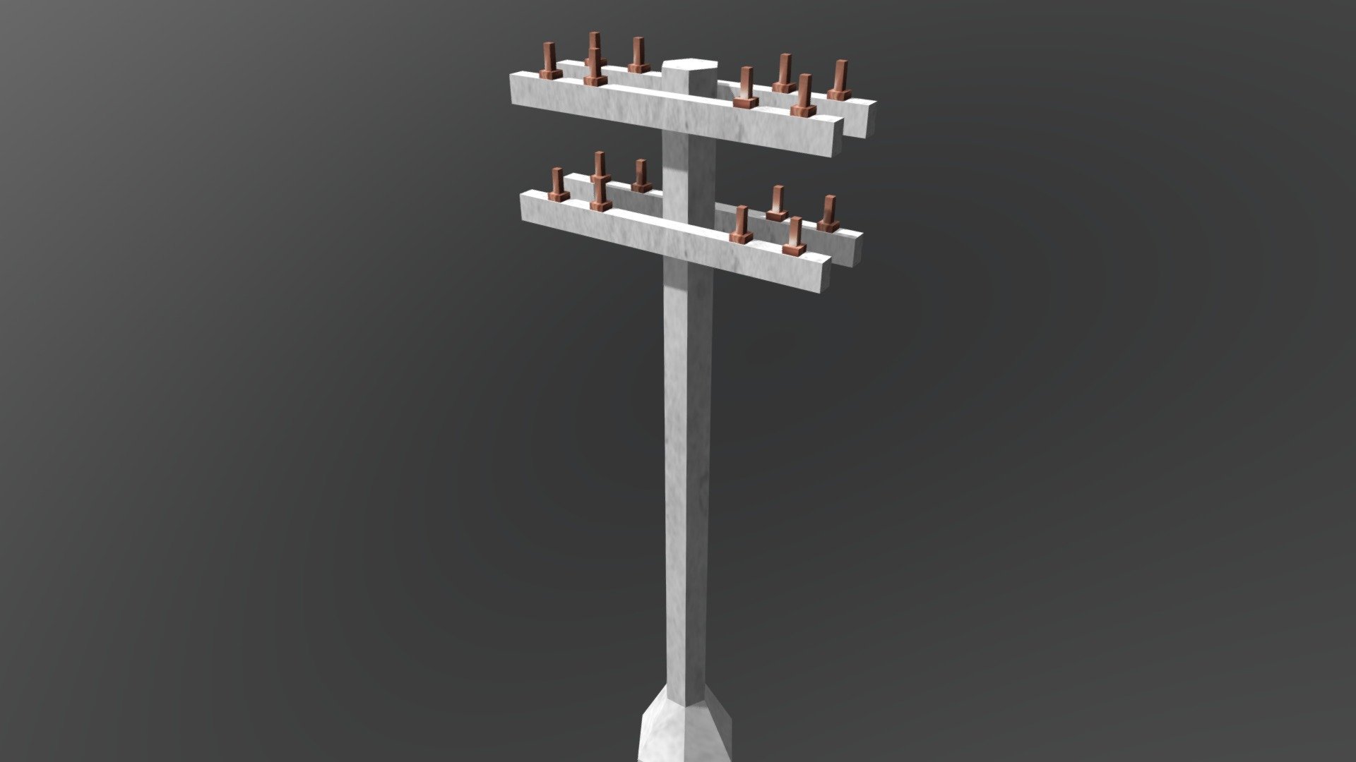 Poste - 3D model by Victor Lima (@victorlima) [14ba685] - Sketchfab