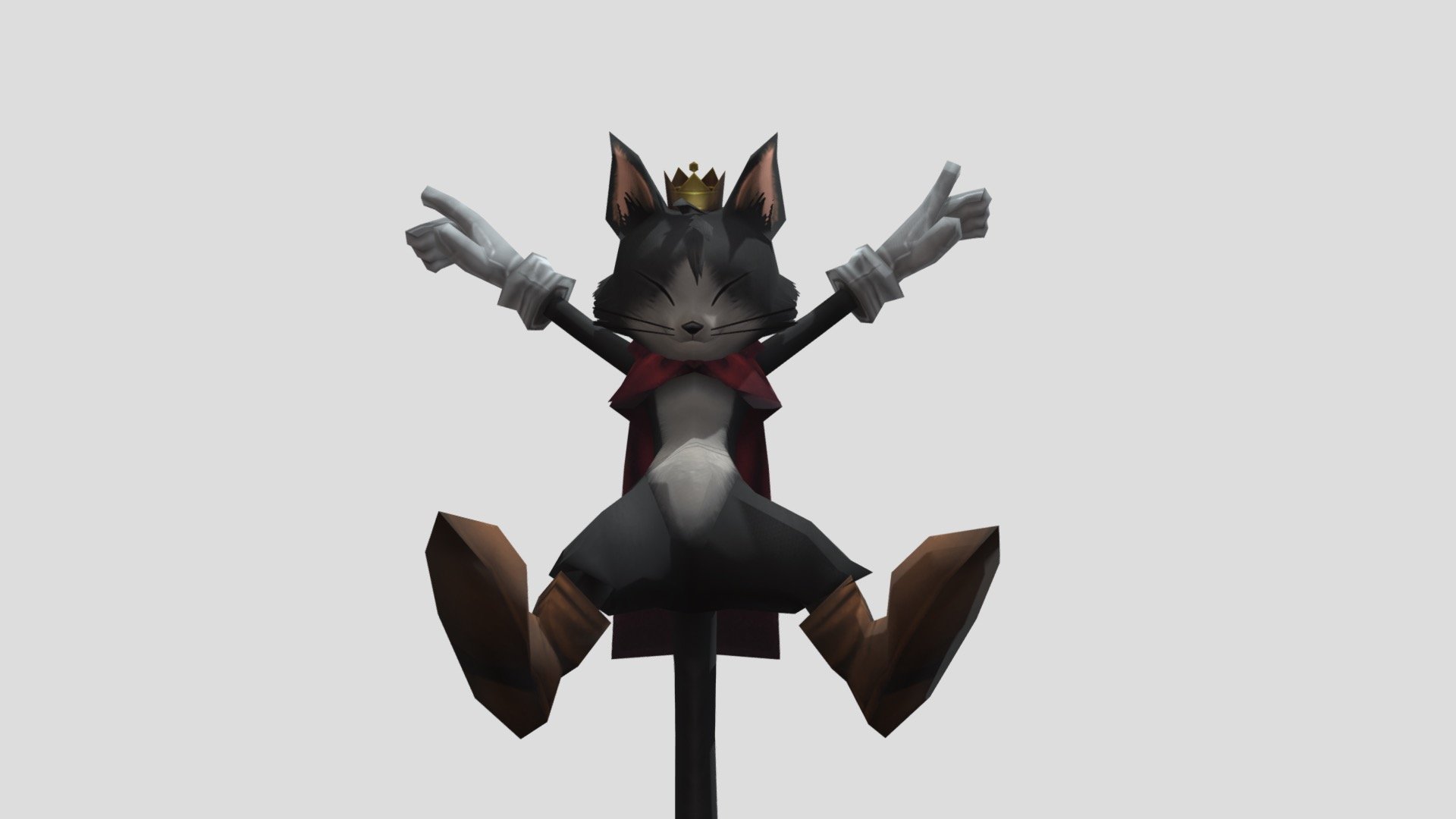 cait sith no animations - Download Free 3D model by JadeandPals ...