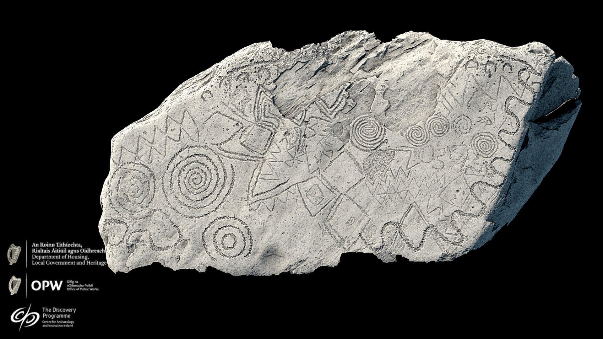 Kerbstone 13 - Knowth - 3D model by The Discovery Programme ...
