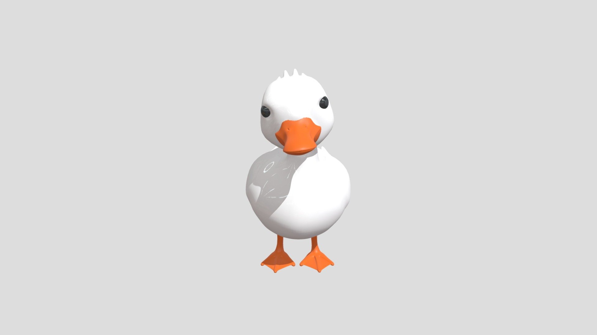 cute-little-duck - 3D model by Kiwilover2000 (@Shadow_the_hedgehog2000 ...
