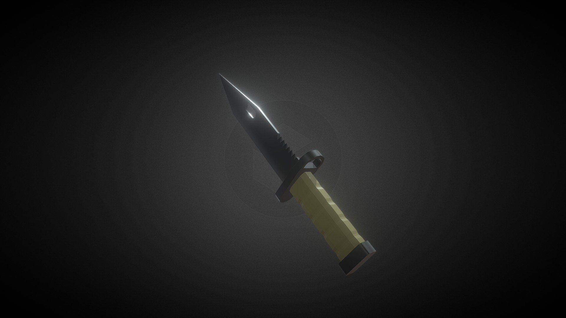 Weapone Army Knife LowPoly Gun Game Asset vol.2 - 3D model by ...