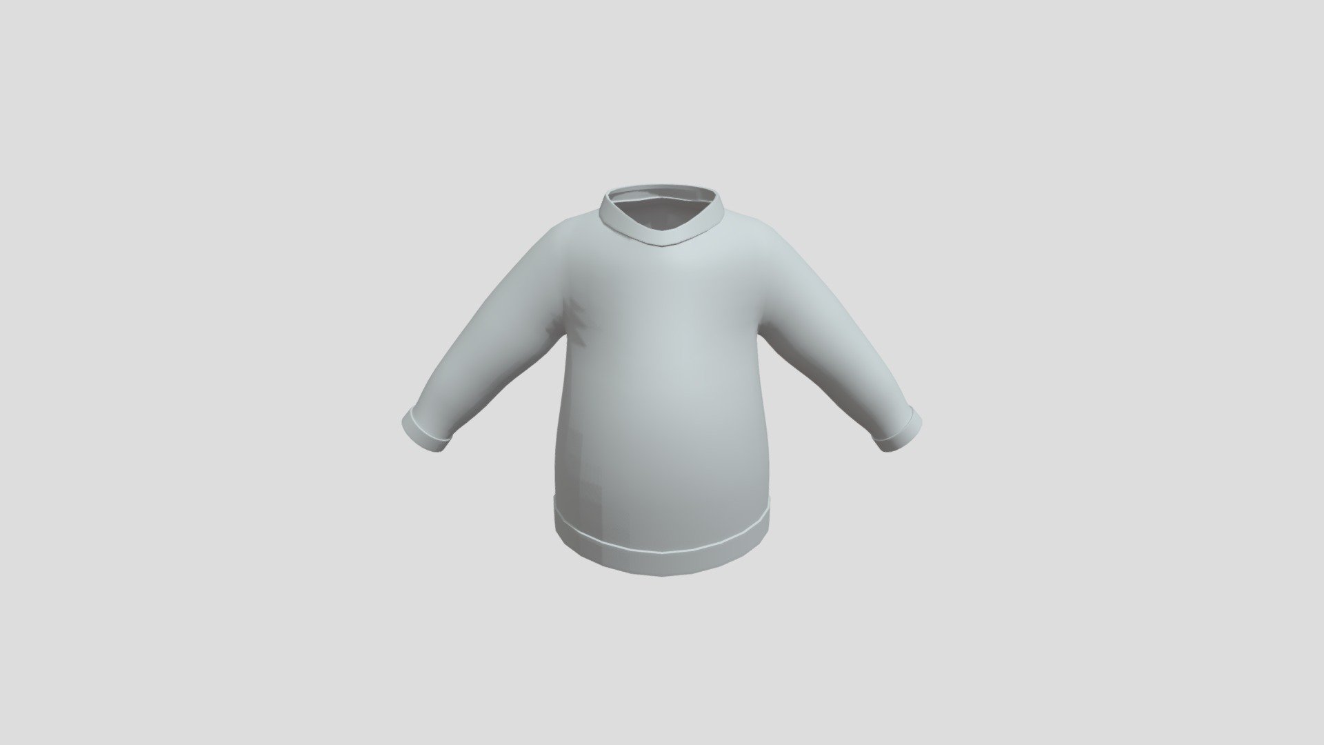 3D Sweater - Base Mesh - Download Free 3D model by James L. Odom ...