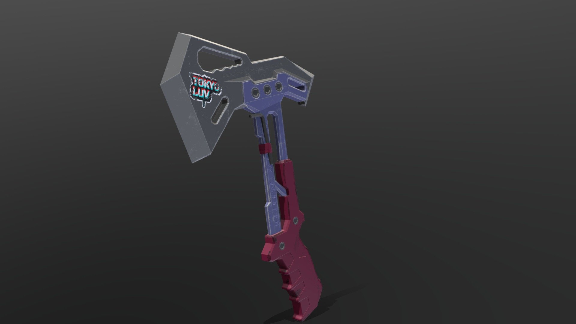 3D Model Axe - 3D model by Matthew_2 [14c3591] - Sketchfab