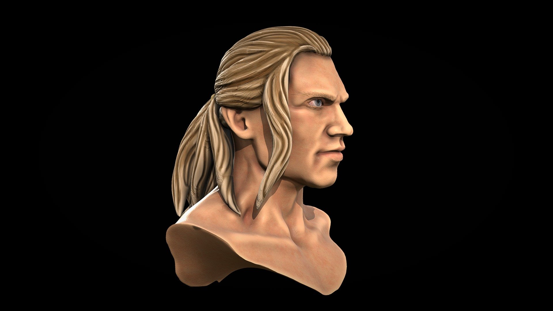 Head sculpt - fantasy warrior - Download Free 3D model by Andy Woodhead ...