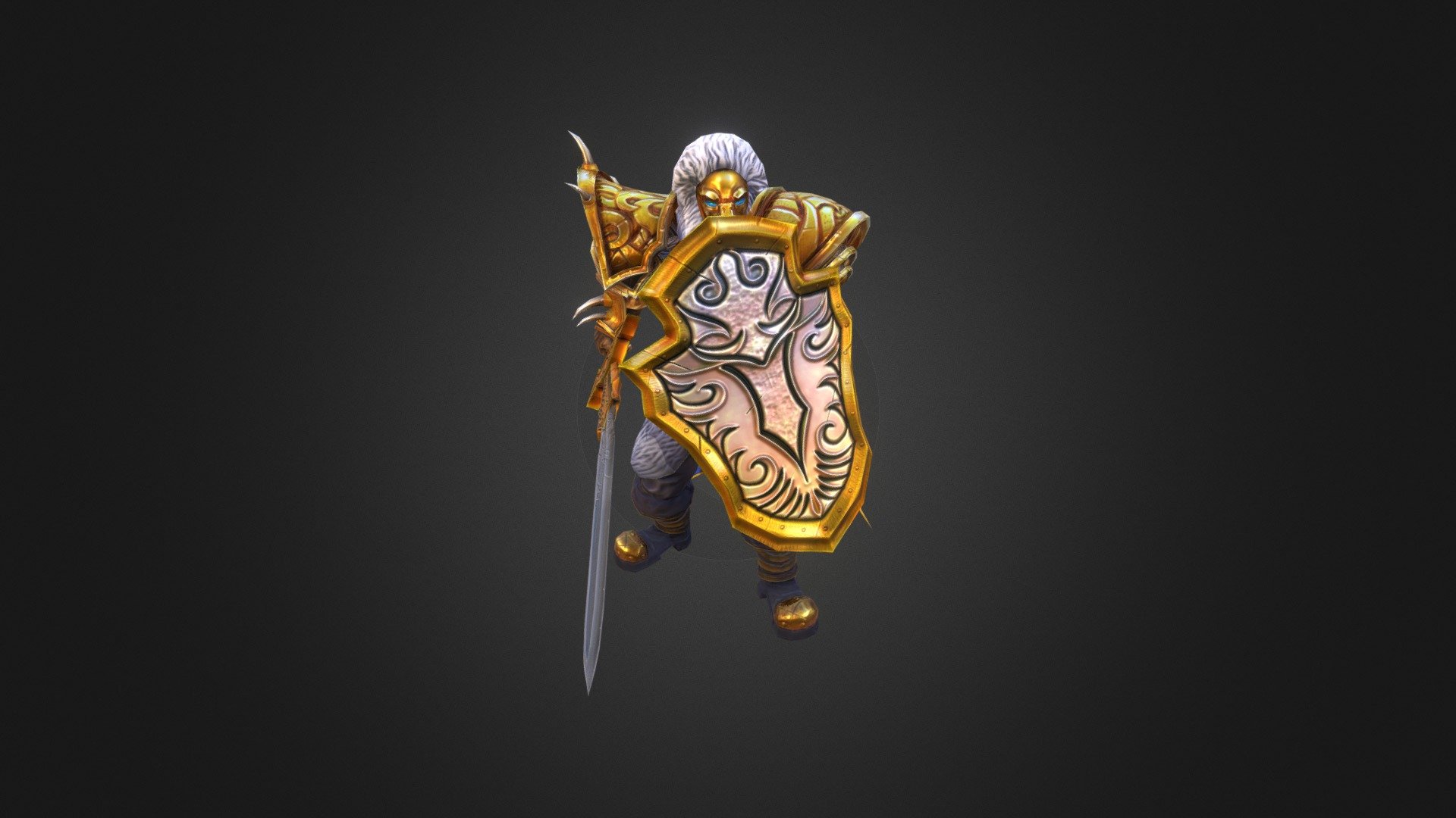 Lion from Siege Of Heroes - 3D model by Designsters [14c3d50] - Sketchfab