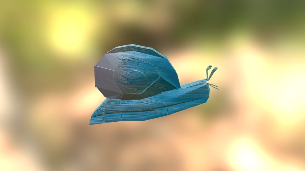 Snail with Textures - 3D model by axelromano [14c43a6] - Sketchfab