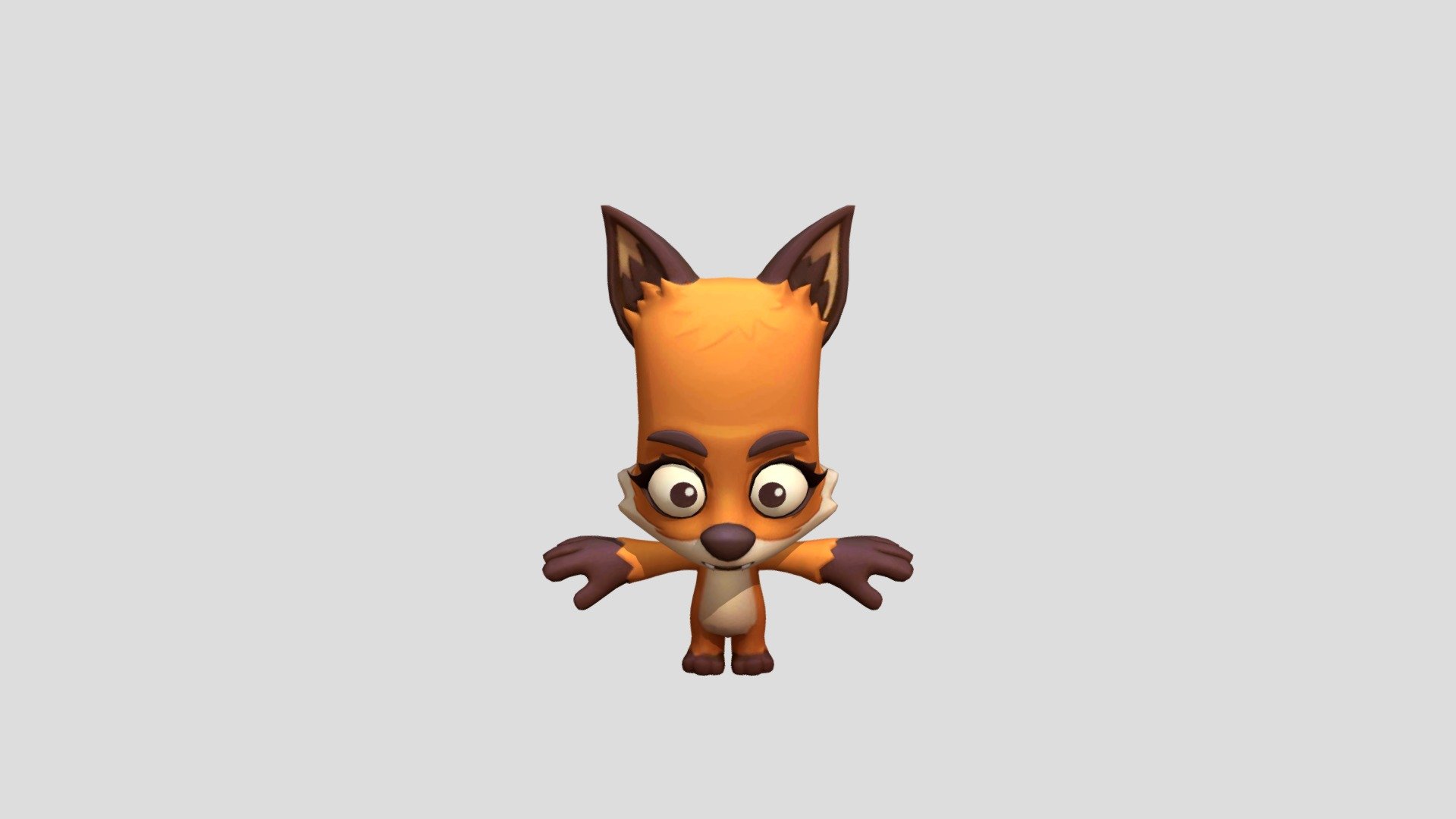 Zooba, Nix The Fox - Download Free 3D model by David Alexander (@matt ...