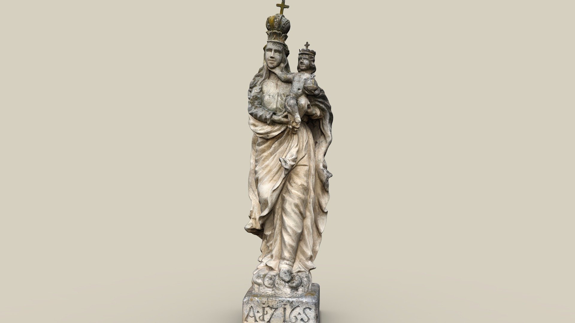Hl. Maria - Download Free 3D model by noe-3d.at (@www.noe-3d.at ...